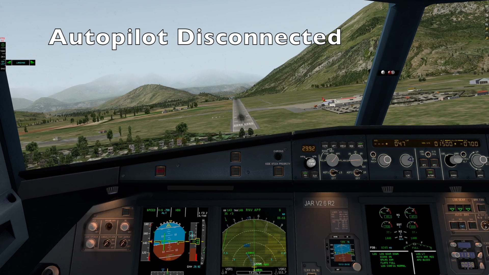 NZQN Runway 05 Approach using RNAV (GNSS) F on Vimeo