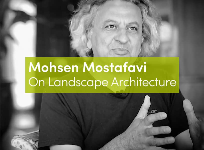 Mohsen Mostafavi | On Landscape Architecture on Vimeo