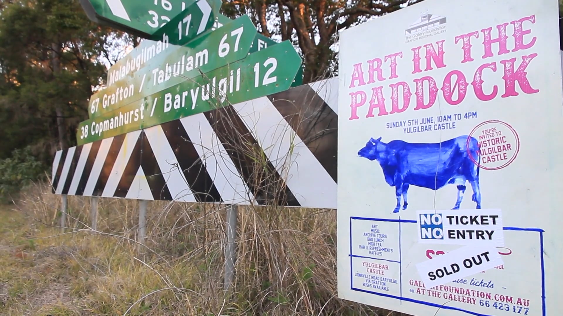 'ART IN THE PADDOCK' YULGILBAR CASTLE NSW on Vimeo