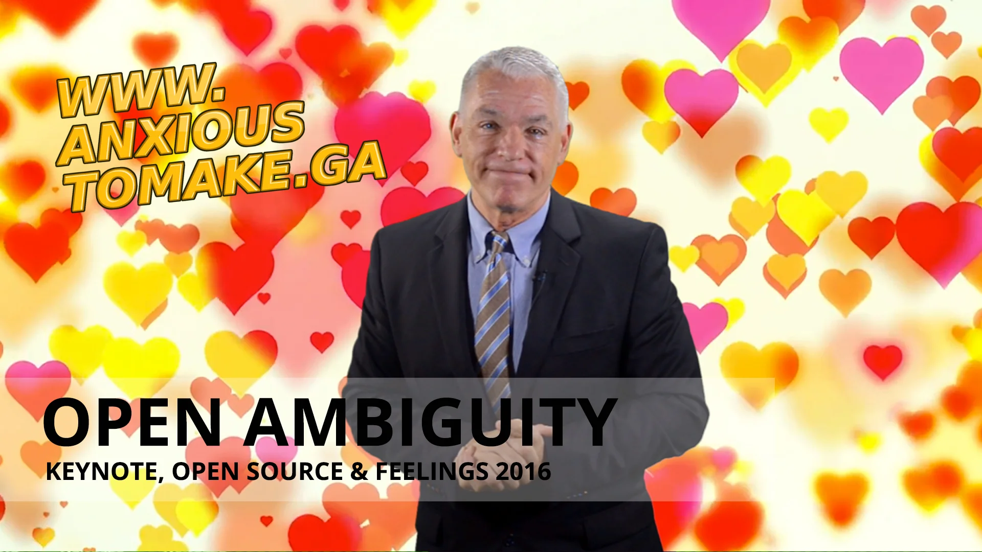 Open Ambiguity: Keynote, Open Source & Feelings 2016