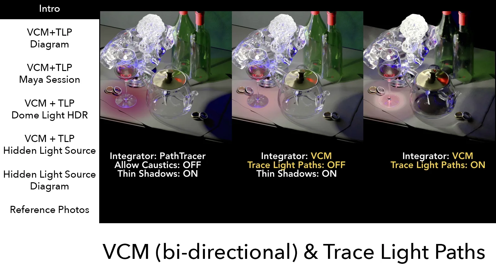 Class 03 - Complex Caustics with Bi-Directional Path Tracing VCM ...