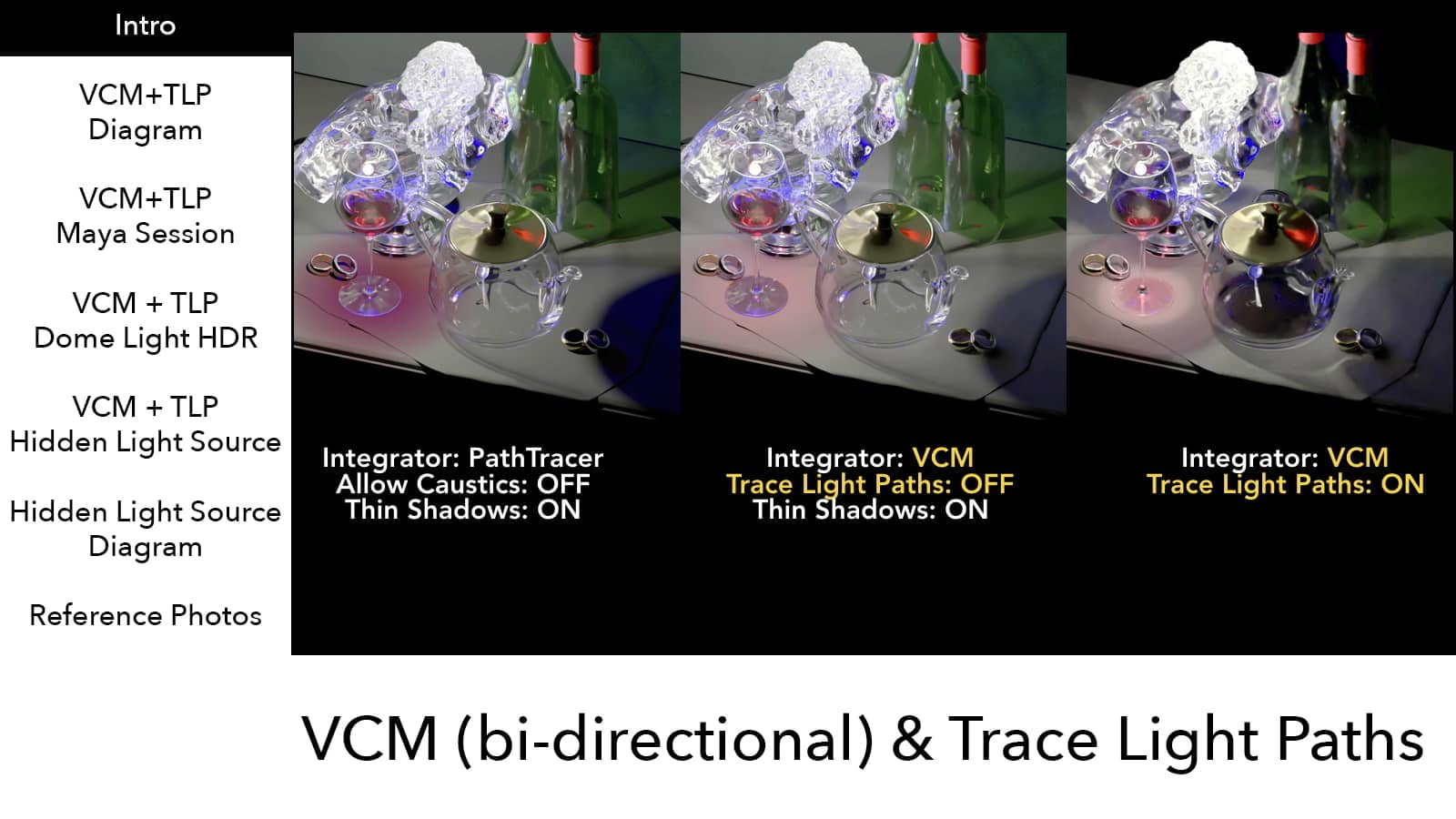 Class 03 - Complex Caustics with Bi-Directional Path Tracing VCM & Trace Llight Paths on Vimeo