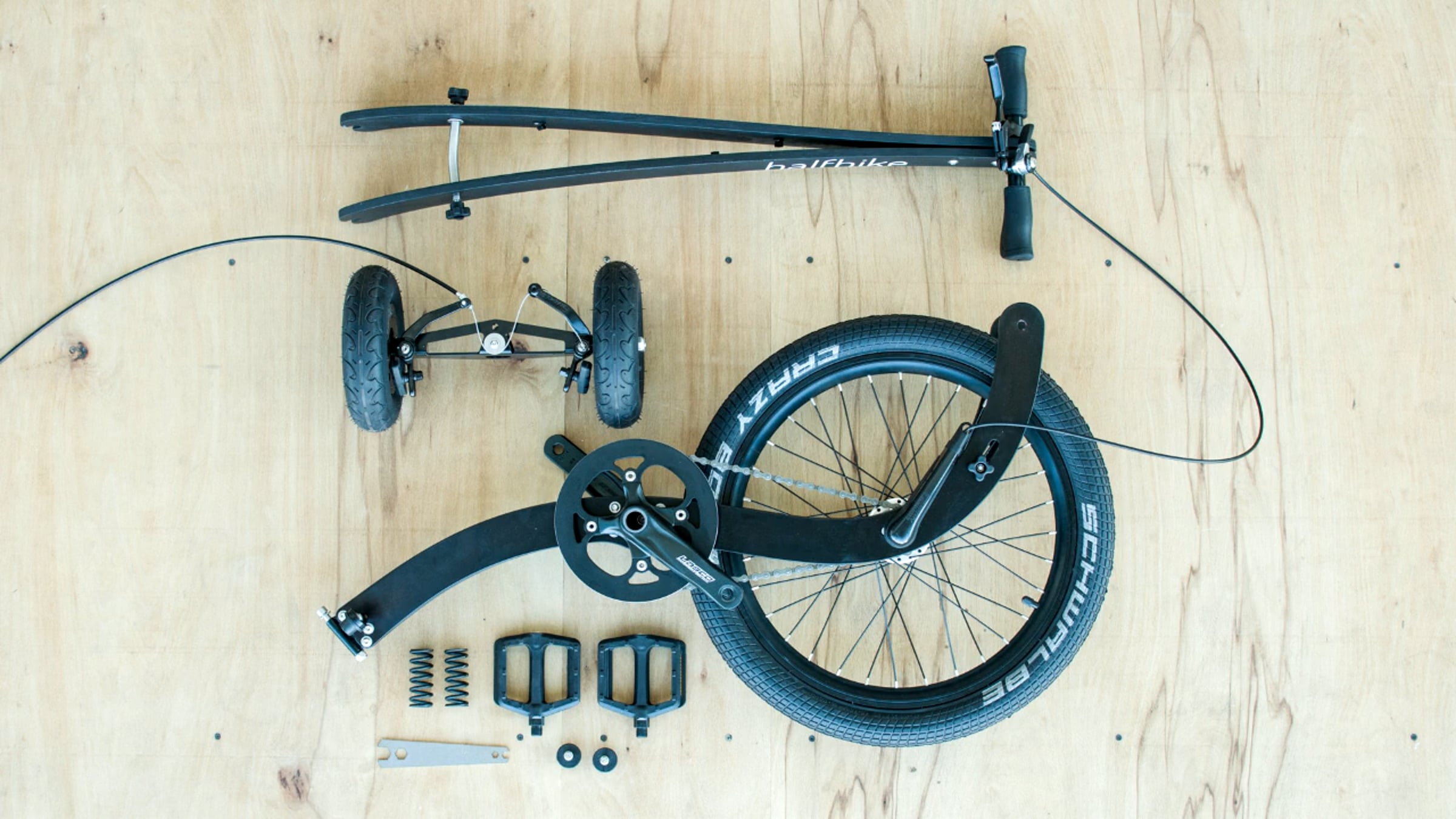 Halfbike assembly video