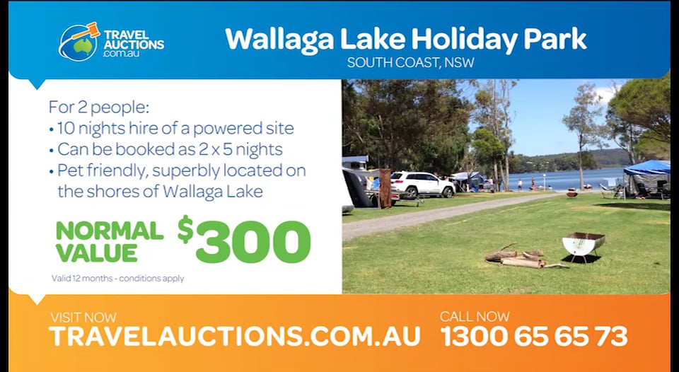 Wallaga Lake Holiday Park (Powered Site) - Wallaga Lake, New South ...
