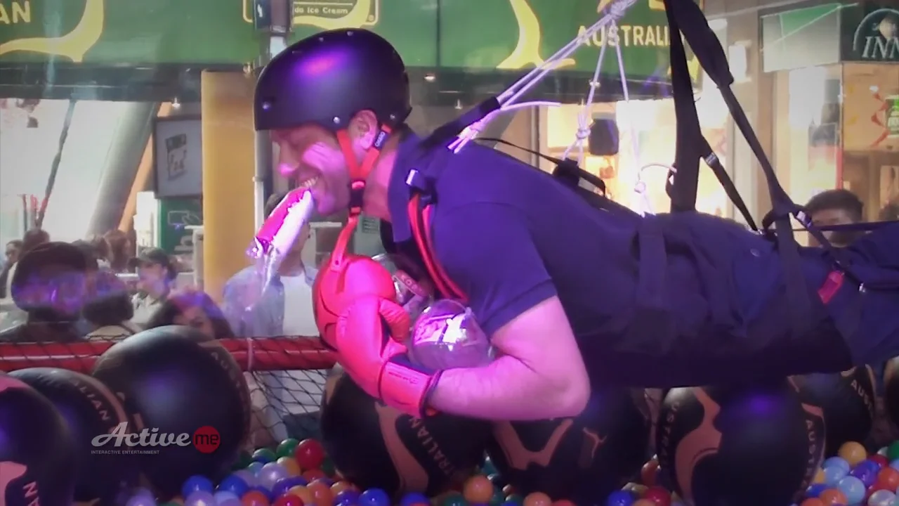 Interactive Application | Human Sized Gift Box (Human Crane) on Vimeo