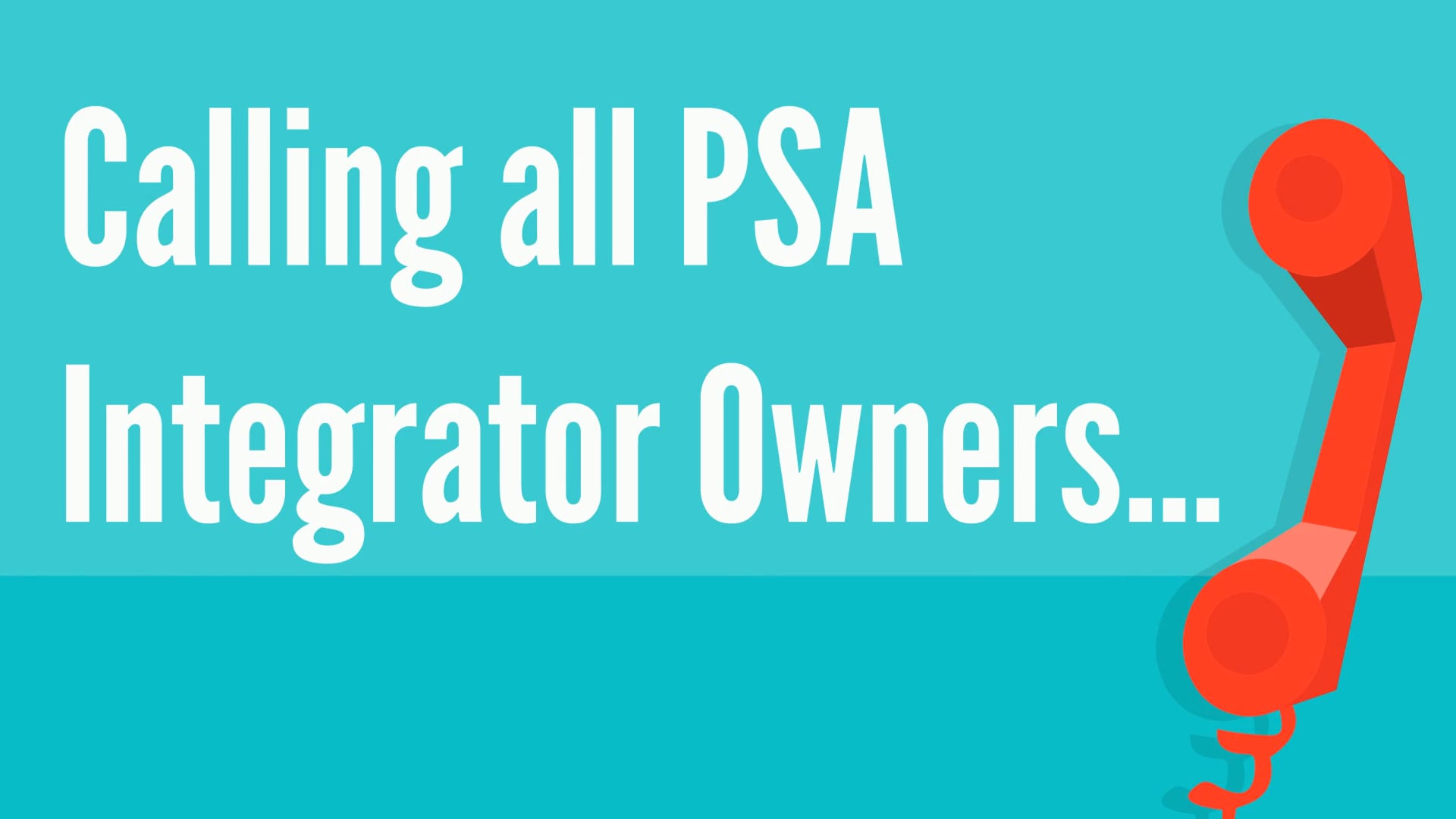 Calling All PSA Owners on Vimeo