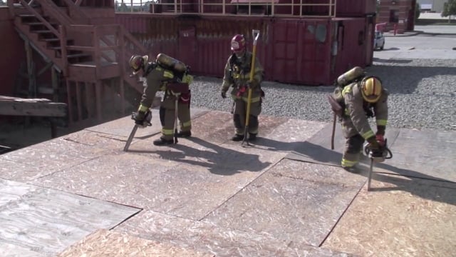 Ventilation - Trench Cut in Fire Training on Vimeo