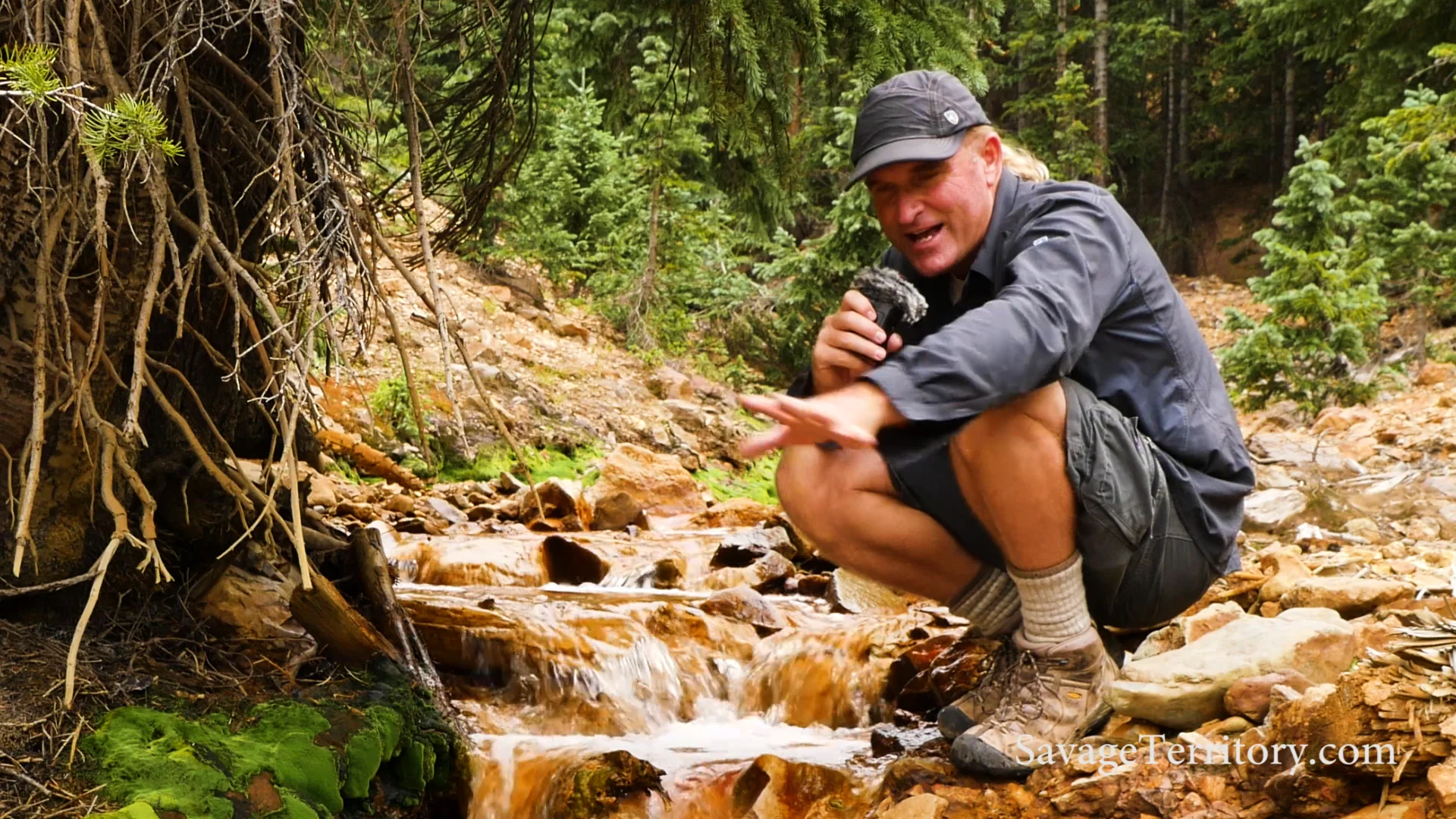 Gary Orona Discovers a Rusty Red Creek in Colorado on Vimeo