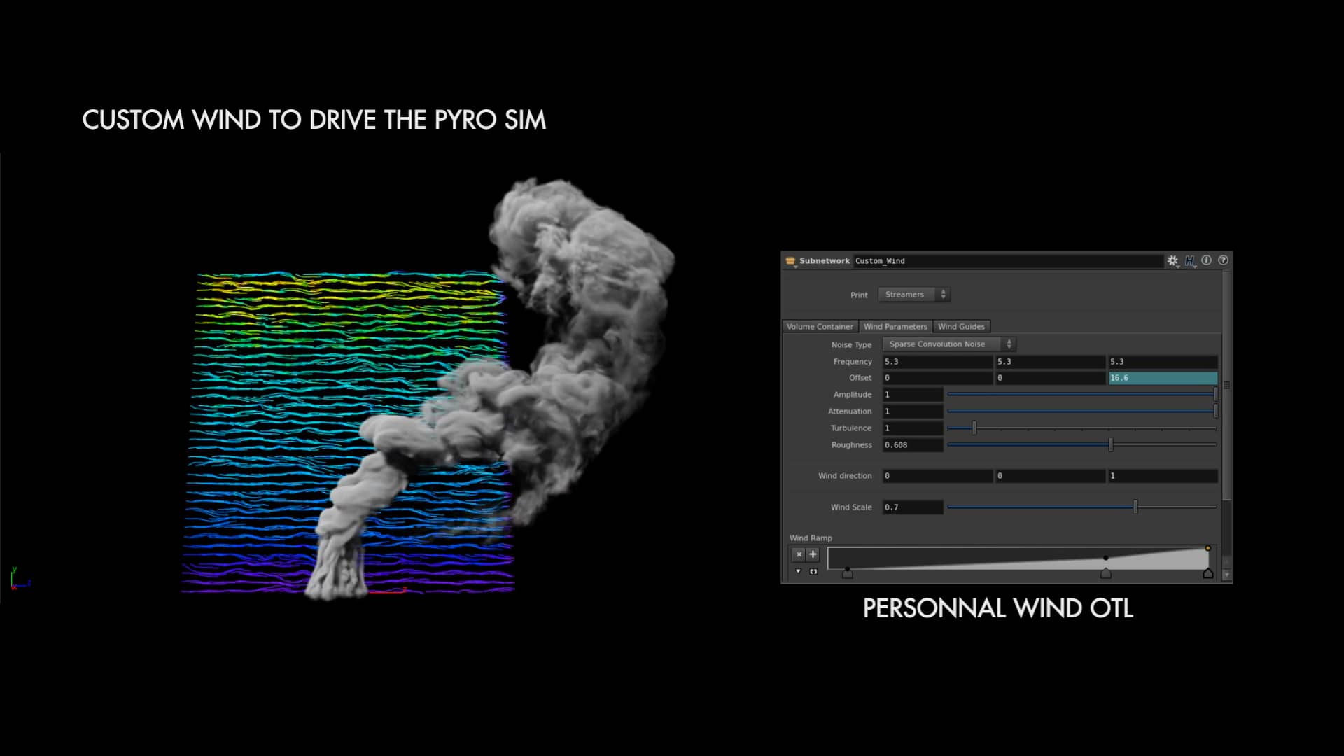 Gas Up Res - Custom Wind Field - Houdini on Vimeo