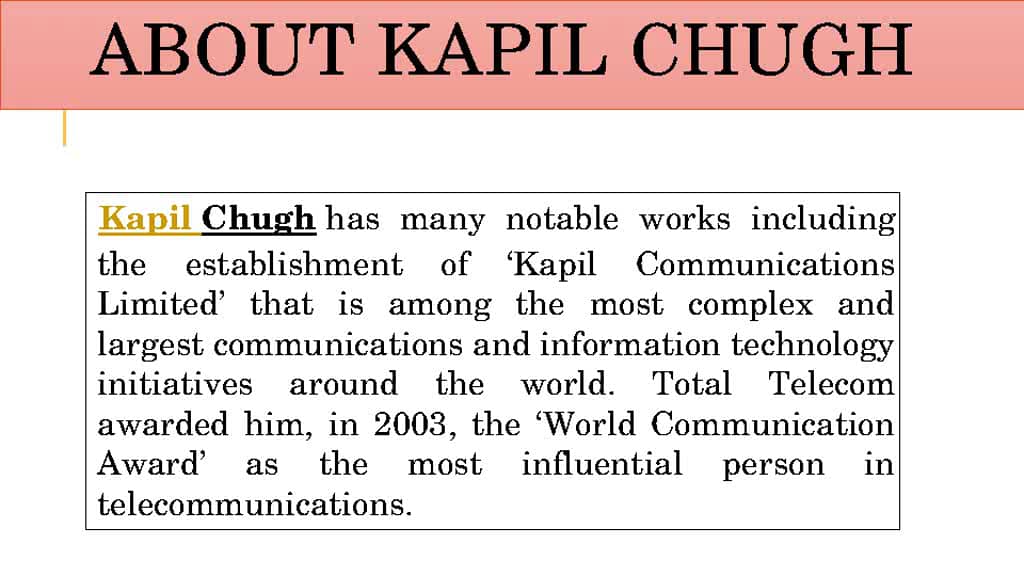 About kapil chugh on Vimeo