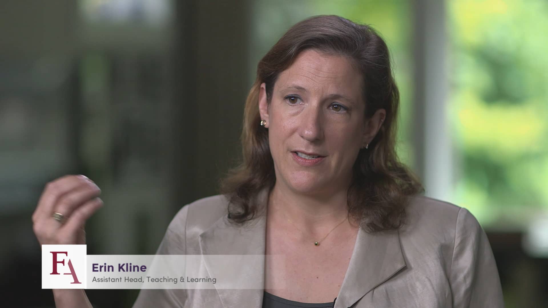 Our Story: Erin Kline - Continuum of Learning on Vimeo