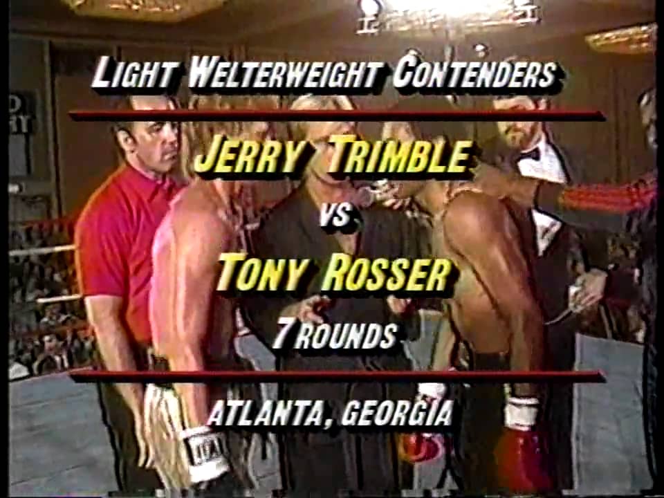 Jerry Trimble vs Tony Rosser on Vimeo
