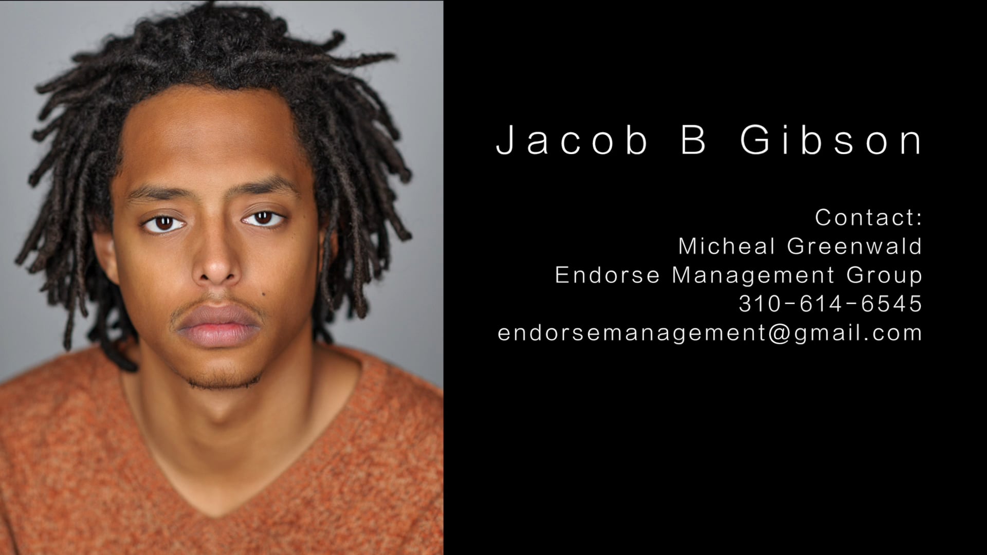 Jacob Gibson's Demo Reel