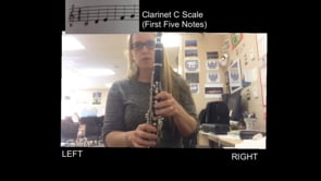 Clarinet First Five Notes C-Scale – HWDSB.tv