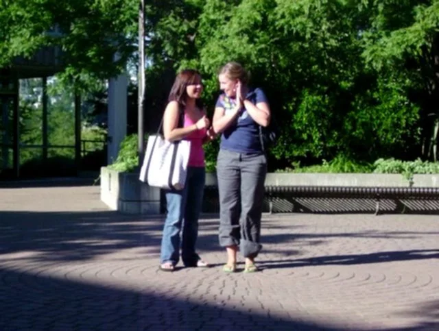 Lisa and Sara Stomp and Clap on Vimeo