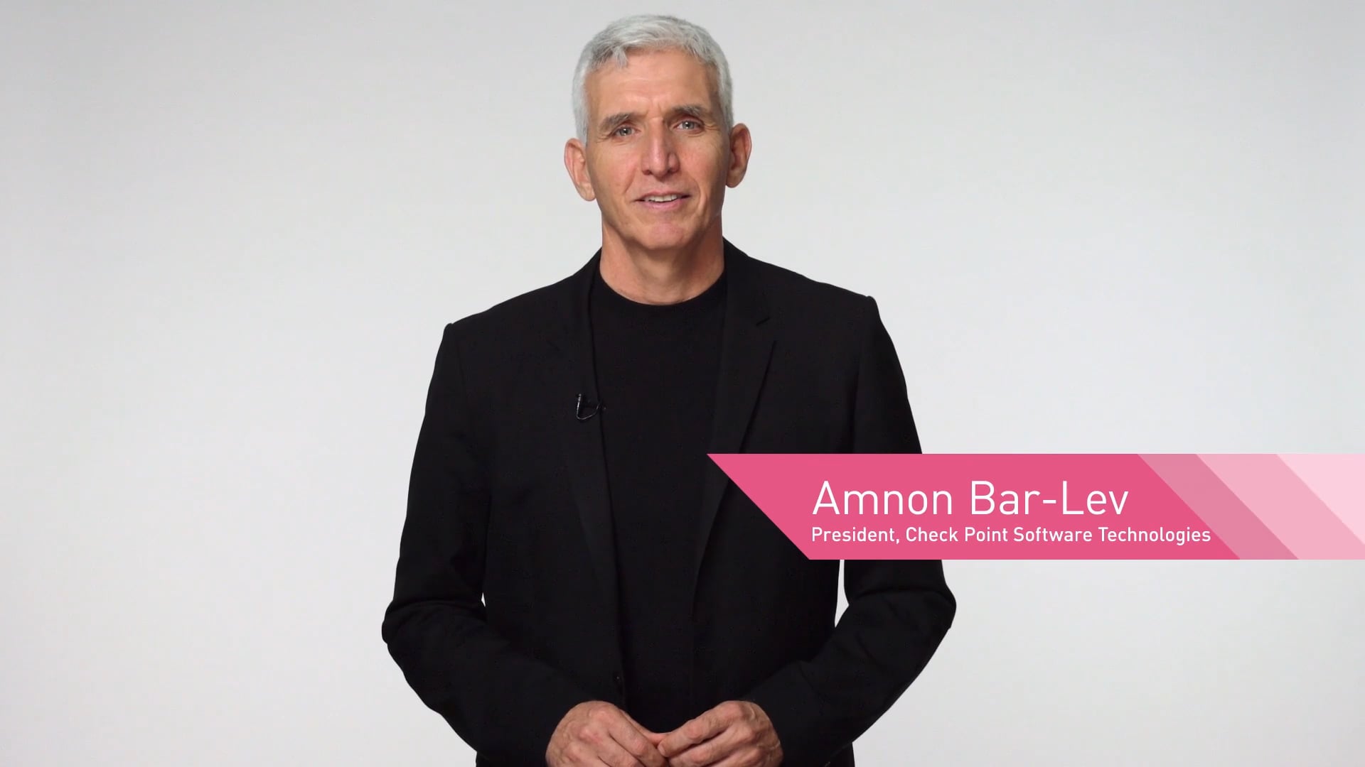 Check Point Mission - Amnon Bar-Lev, President on Vimeo