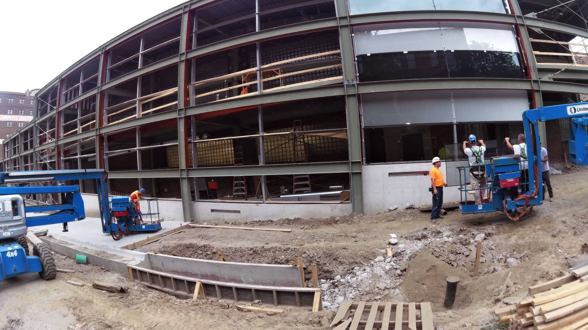 Atrium Construction | Timelapse on Vimeo