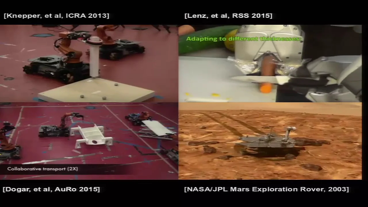 Robotics and Information Systems / Innovation - Ross Knepper, Cornell ...