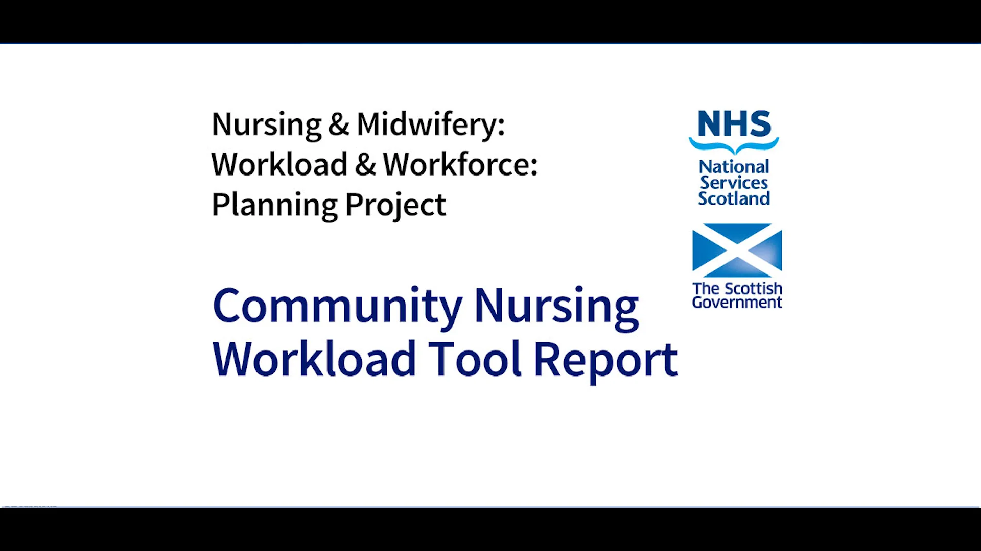 Community Nursing Workload Tool Report Demonstration on Vimeo