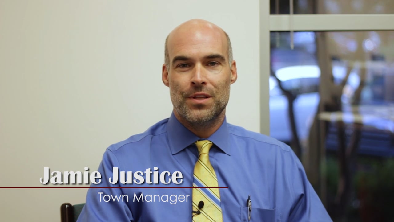 A Message from Town Manager Jamie Justice on Vimeo