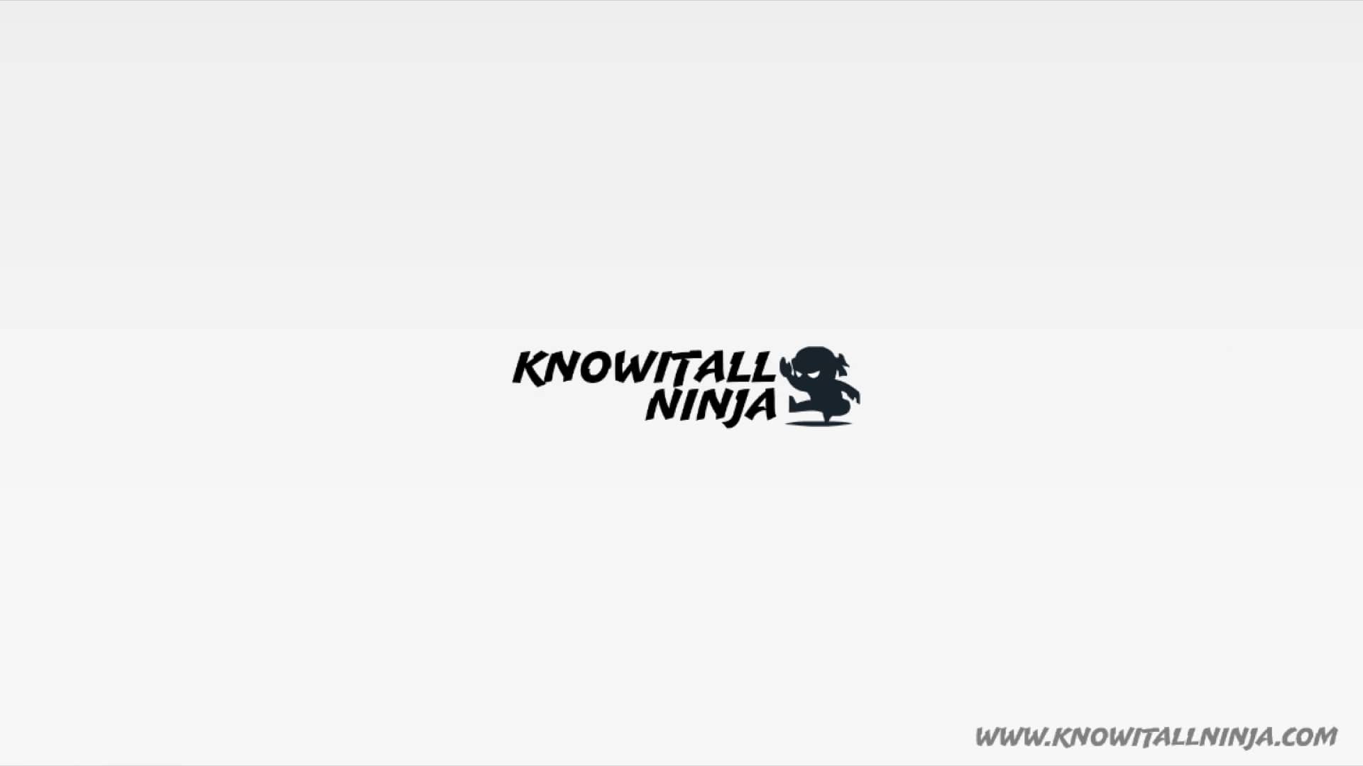 KnowItAll Ninja Advert on Vimeo
