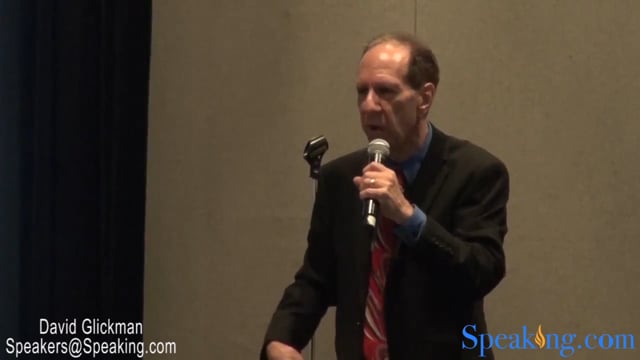 David Glickman | Speaker Agency, Speaking Fee, Videos | SPEAKING.com ...
