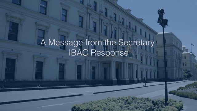 Messages from the Secretary on Vimeo