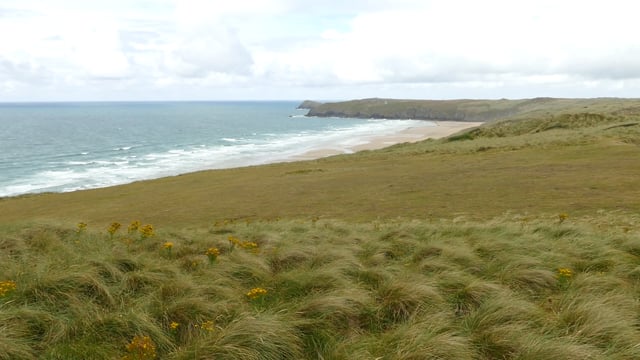 Penhale Sands Perranporth Cornwall - Free video on Pixabay