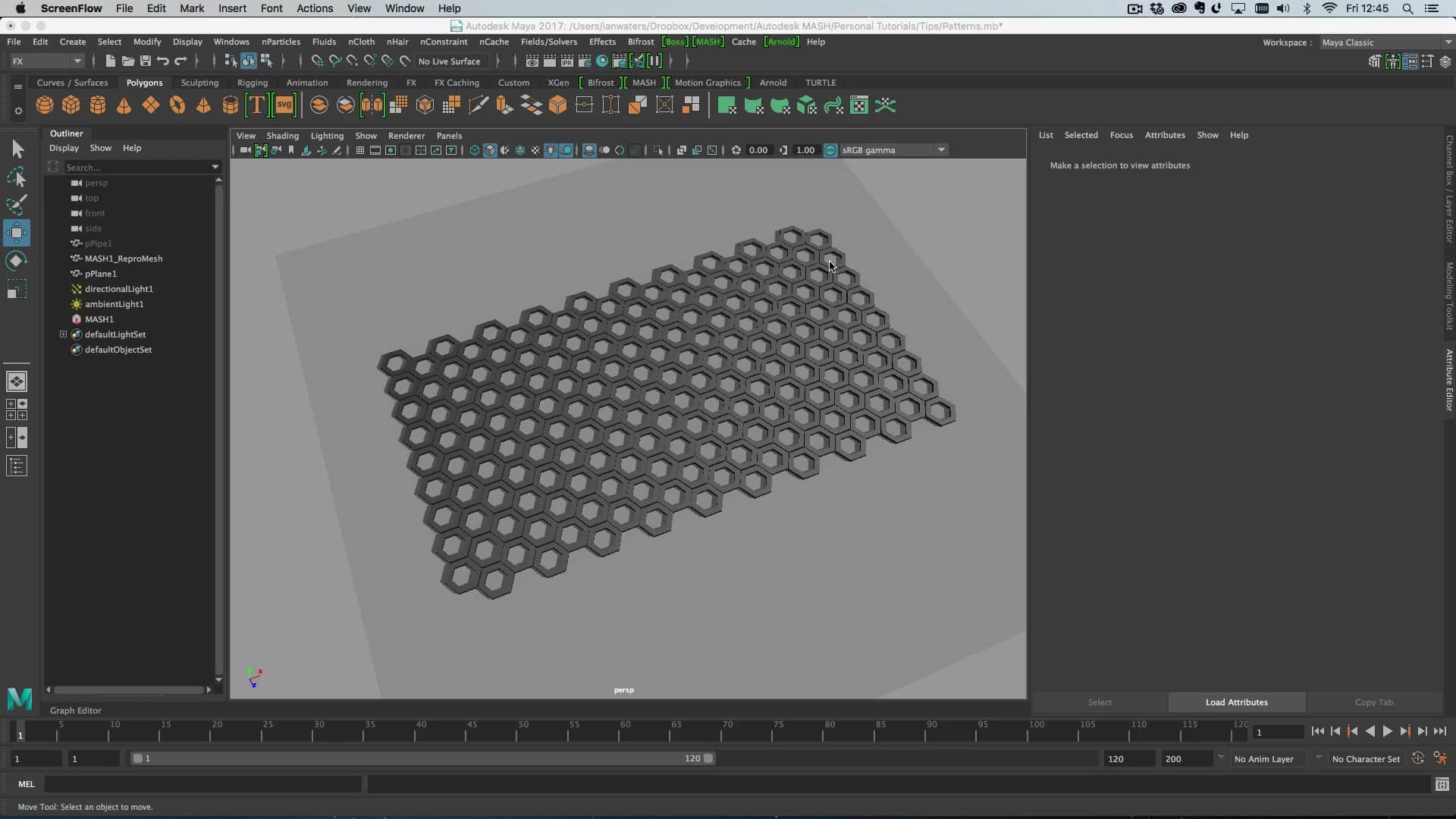 MASH - (Tip) Modelling Patterns with the Replicator Node on Vimeo