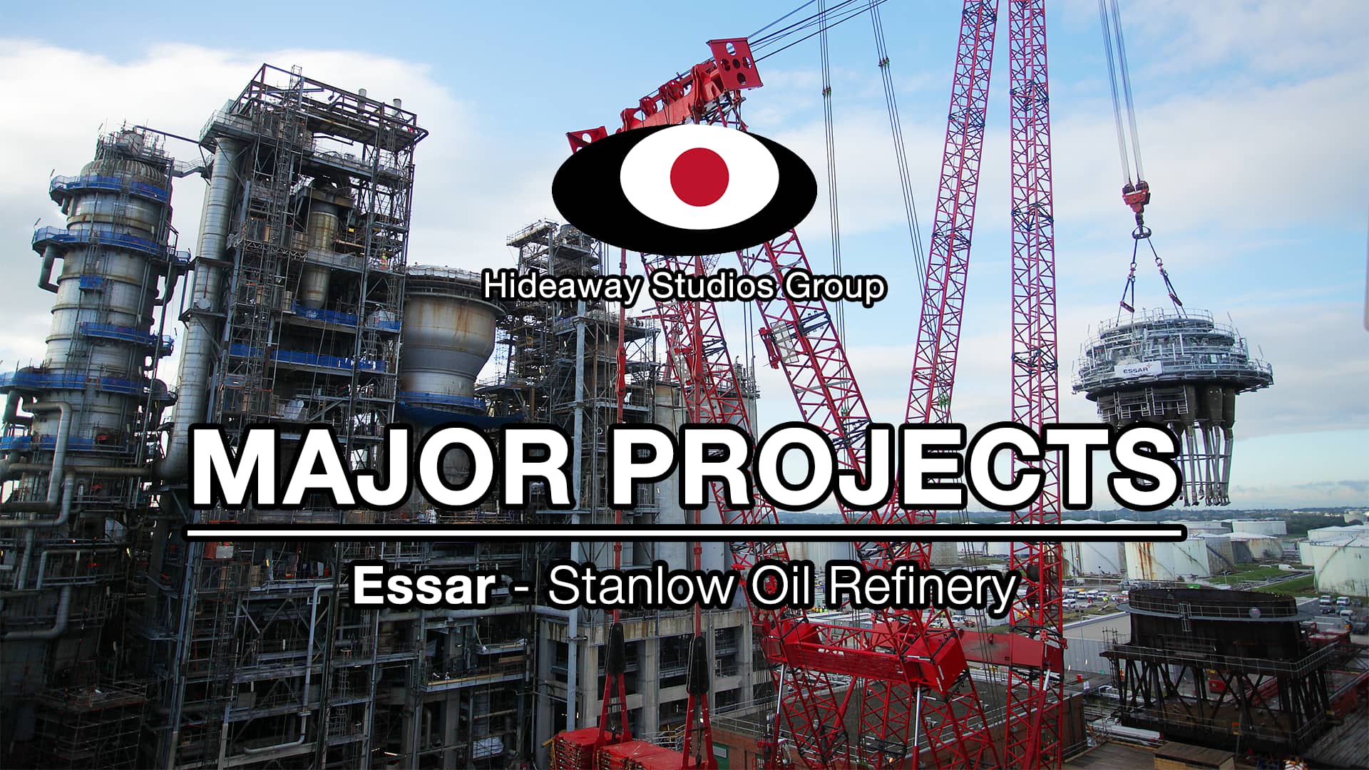 Essar - Stanlow Oil Refinery time-lapse on Vimeo