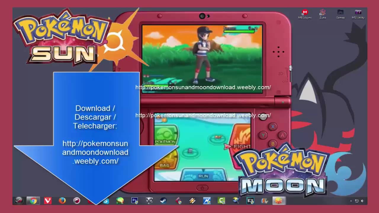 Pokémon Sun and Pokémon Moon Download Android Emulator 3DS PC on Vimeo