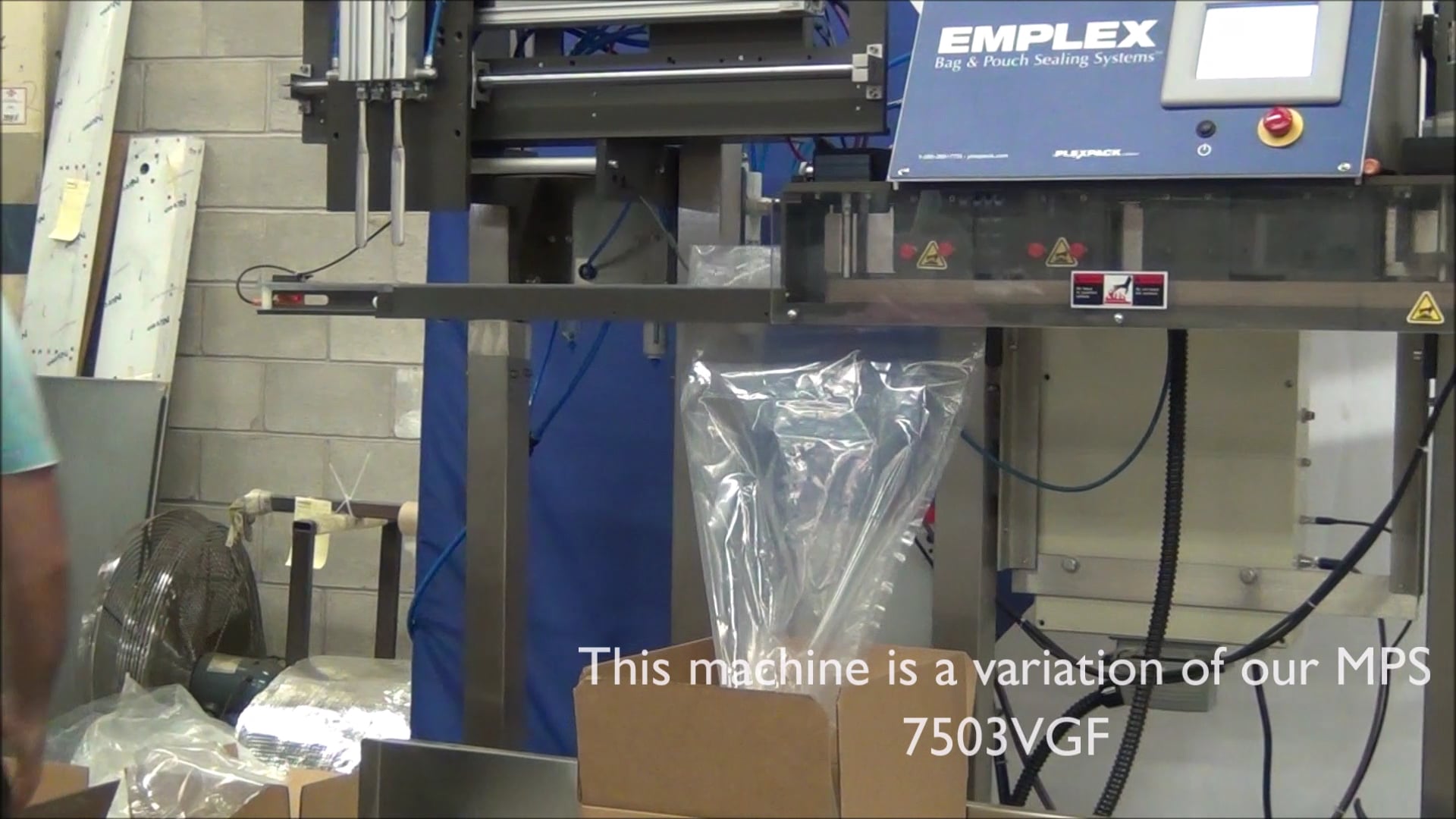 Emplex Vacuum Gas Flush Sealing Systems - EMPLEX Customized MPS 7503 ...