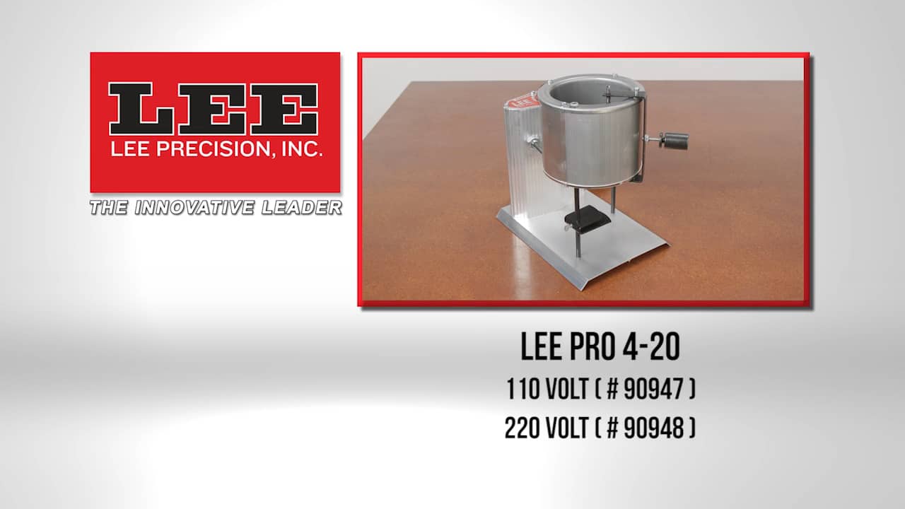 90947 and 90948 Lee Pro 4-20 Melter Furnace on Vimeo