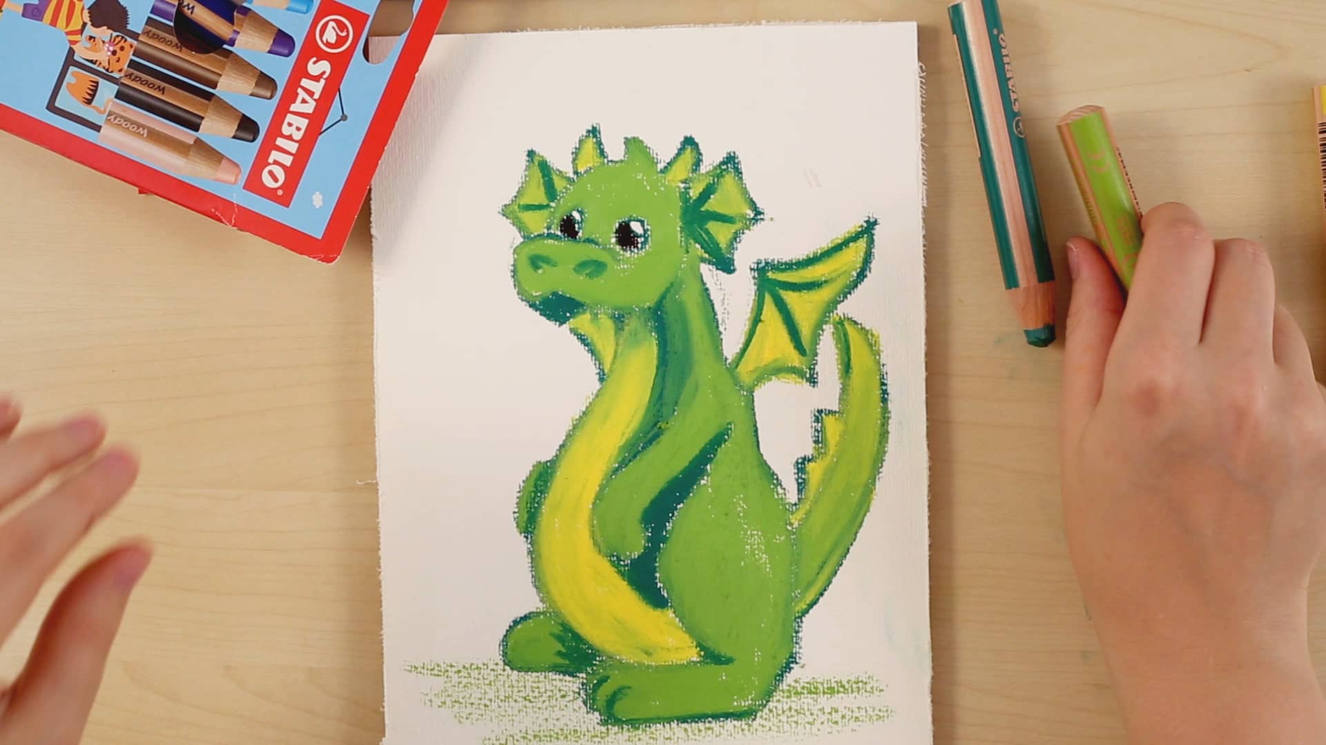 Wie malt man einen Drachen? on Vimeo