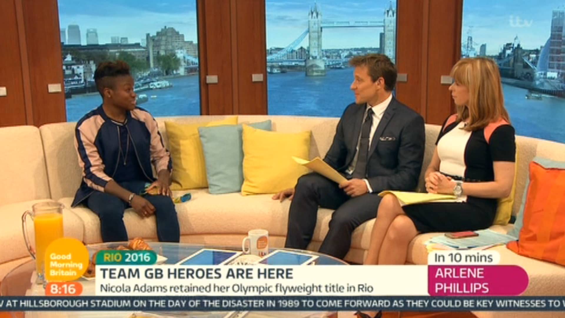 Nicola Adams: ITV1 Good Morning Britain 24/8/2016 on Vimeo