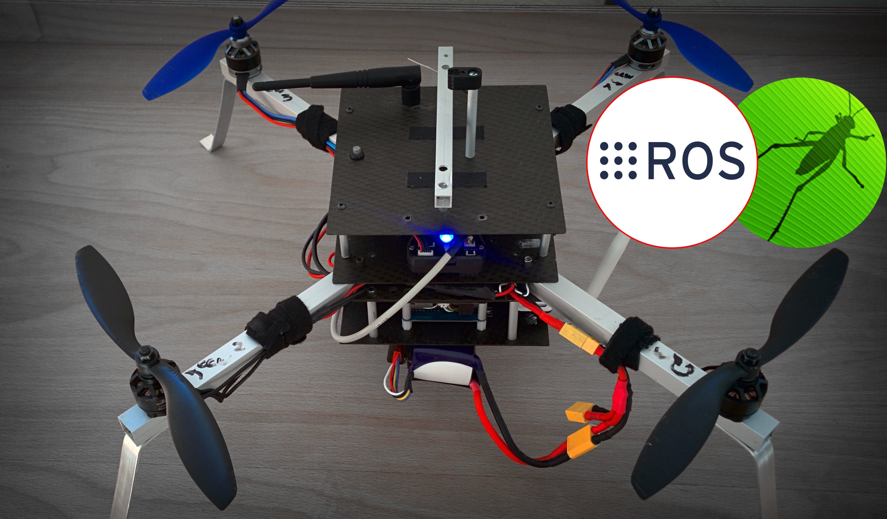 Grasshopper + ROS Autonomous Vehicle Control on Vimeo