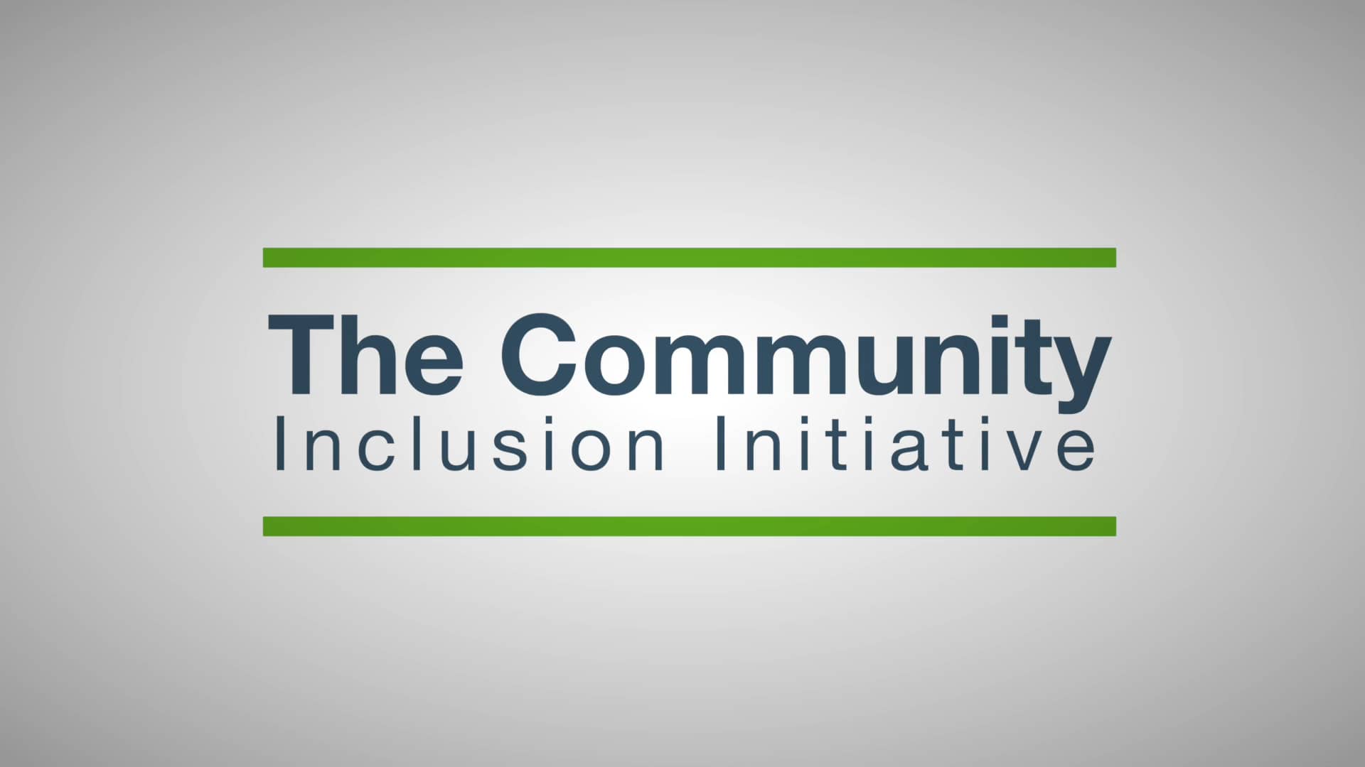 Telling Your Story – all about the Community Inclusion Initiative on Vimeo