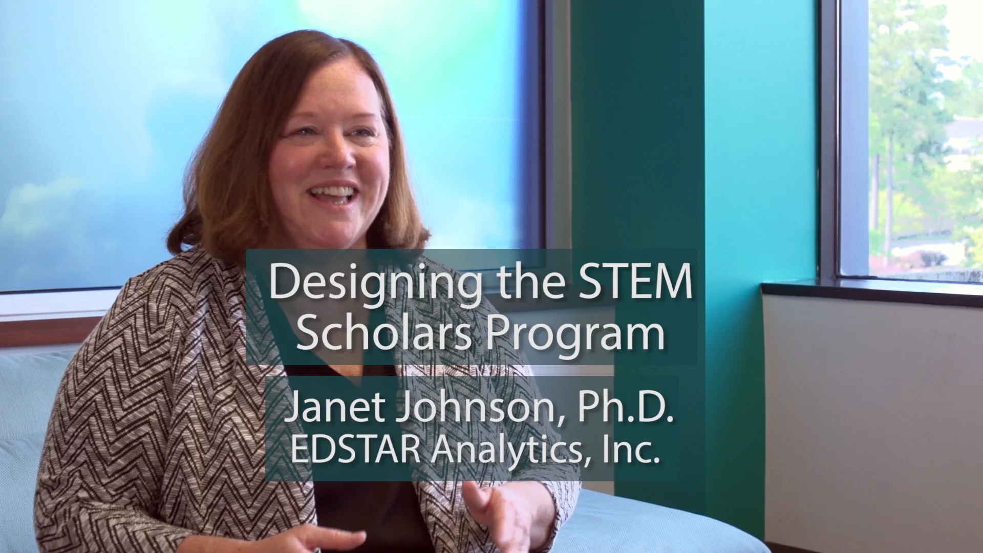 Designing the STEM Scholars Program -- Dr. Janet Johnson on Vimeo