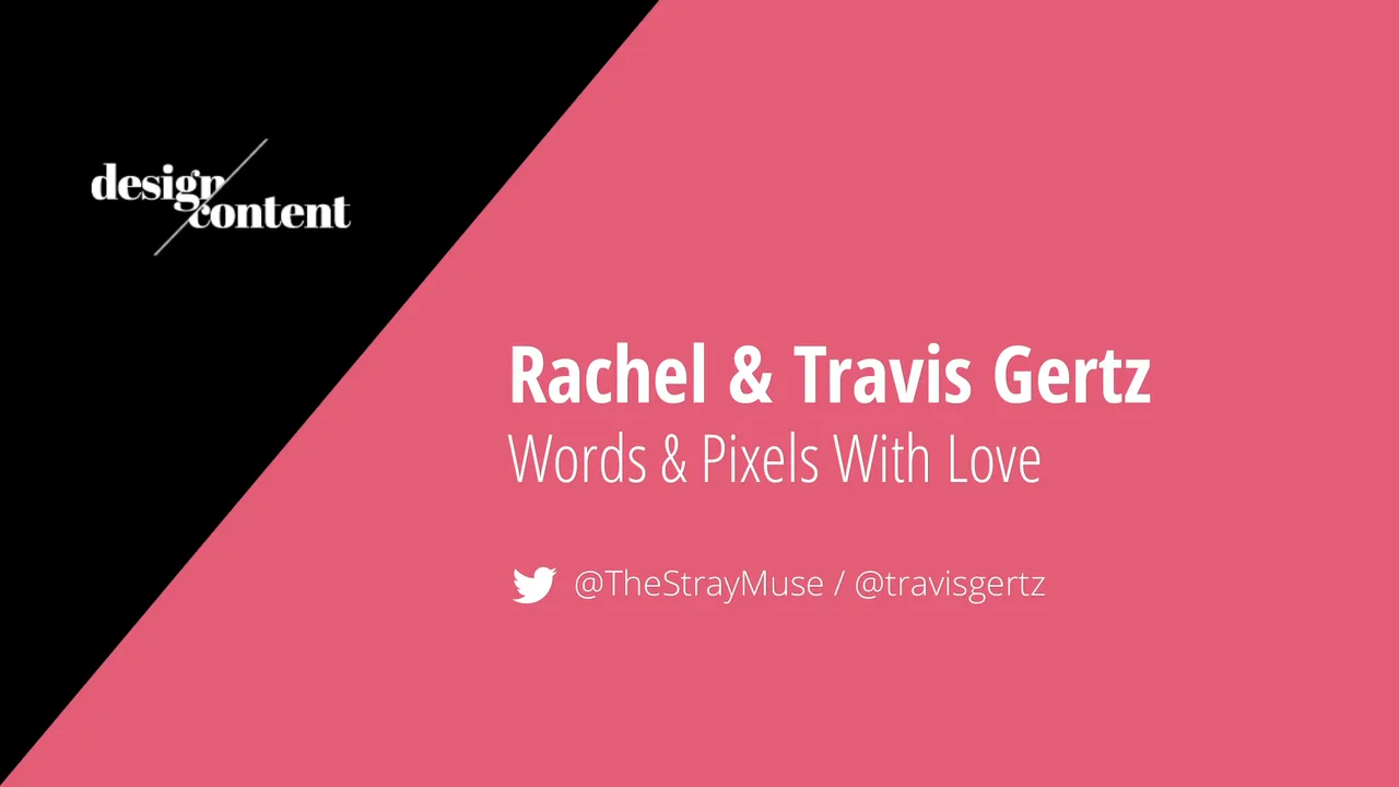 Words and Pixels with Love - Rachel + Travis Gertz - 2016 Design ...
