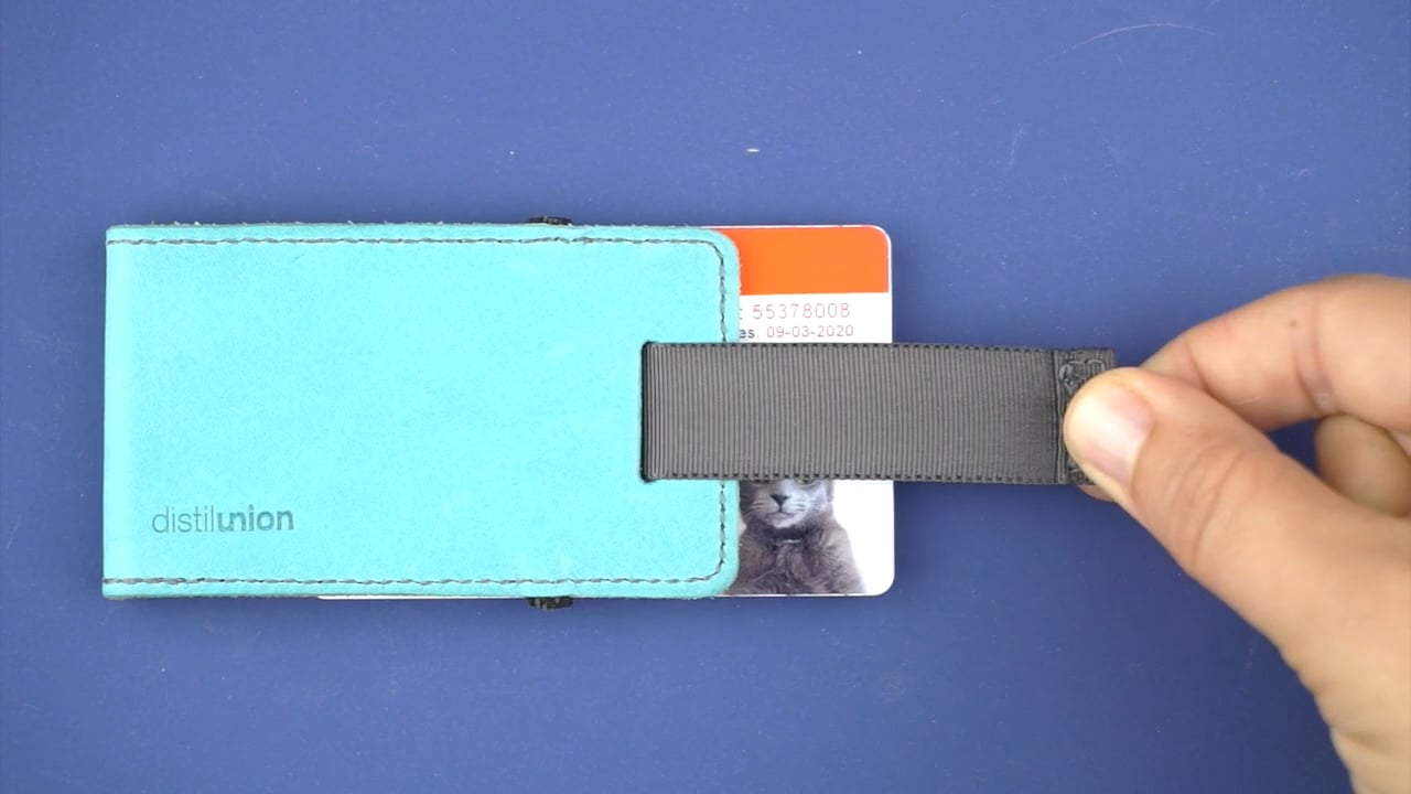 Wally Pull-Tab, Micro Wallet on Vimeo