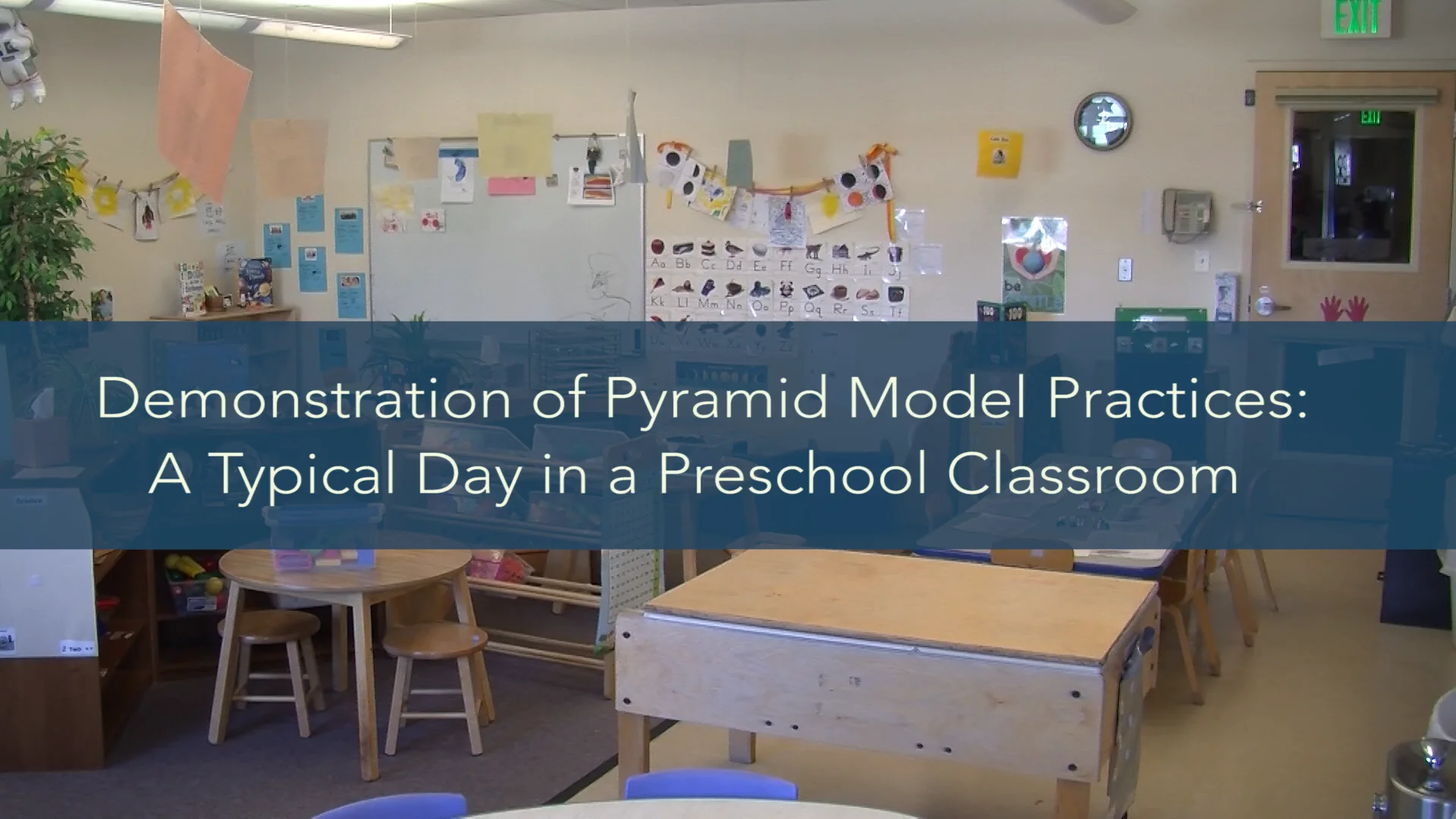 Pyramid Model Videos - Demonstration of Pyramid Model Practices: A ...
