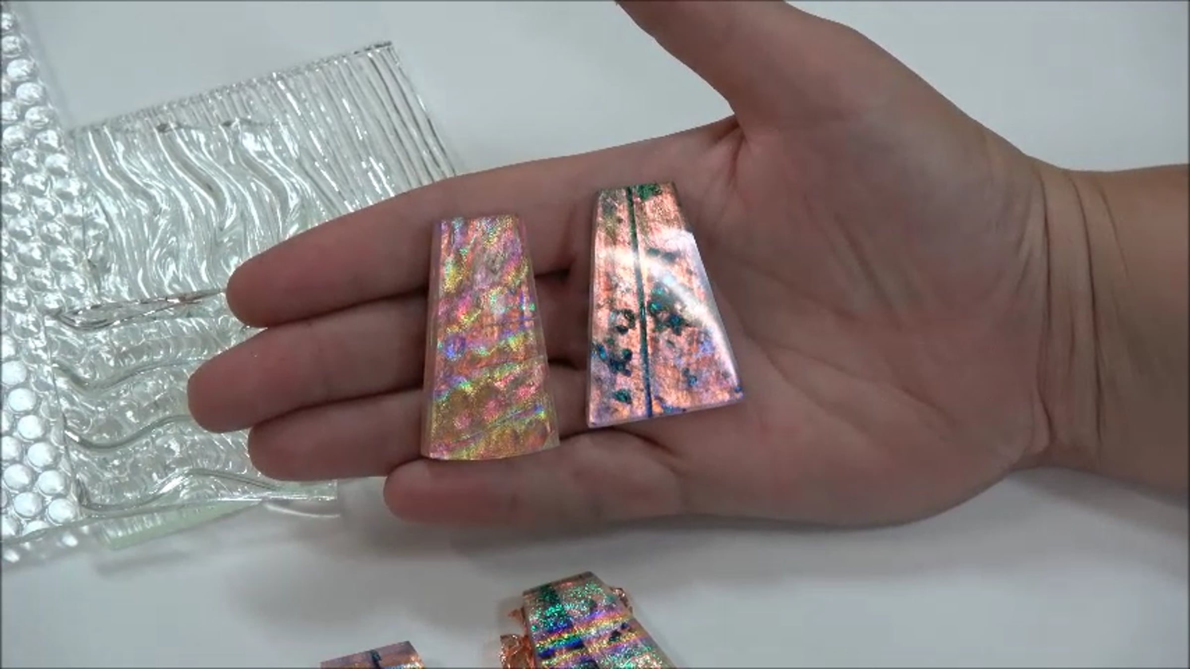 Fused Glass Dichroic Prism Pendants w/ Tanya Veit