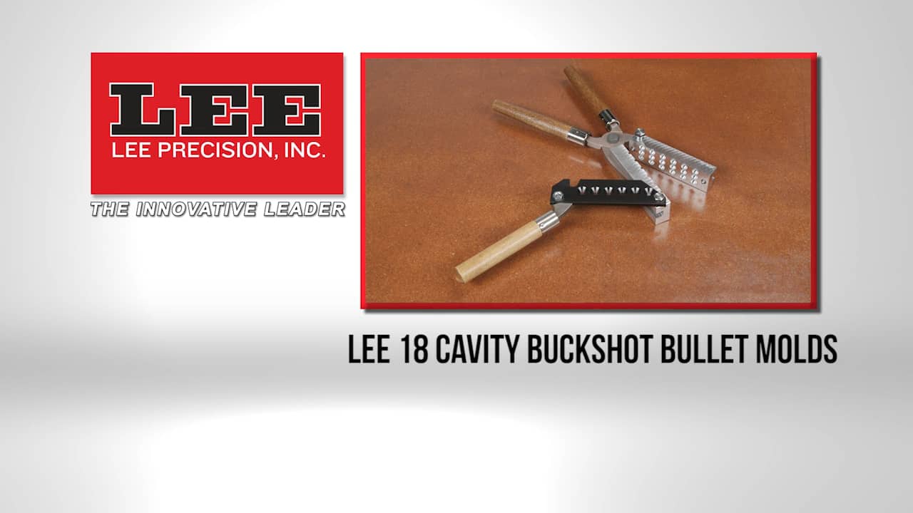 18 Cavity Buckshot Bullet Molds on Vimeo