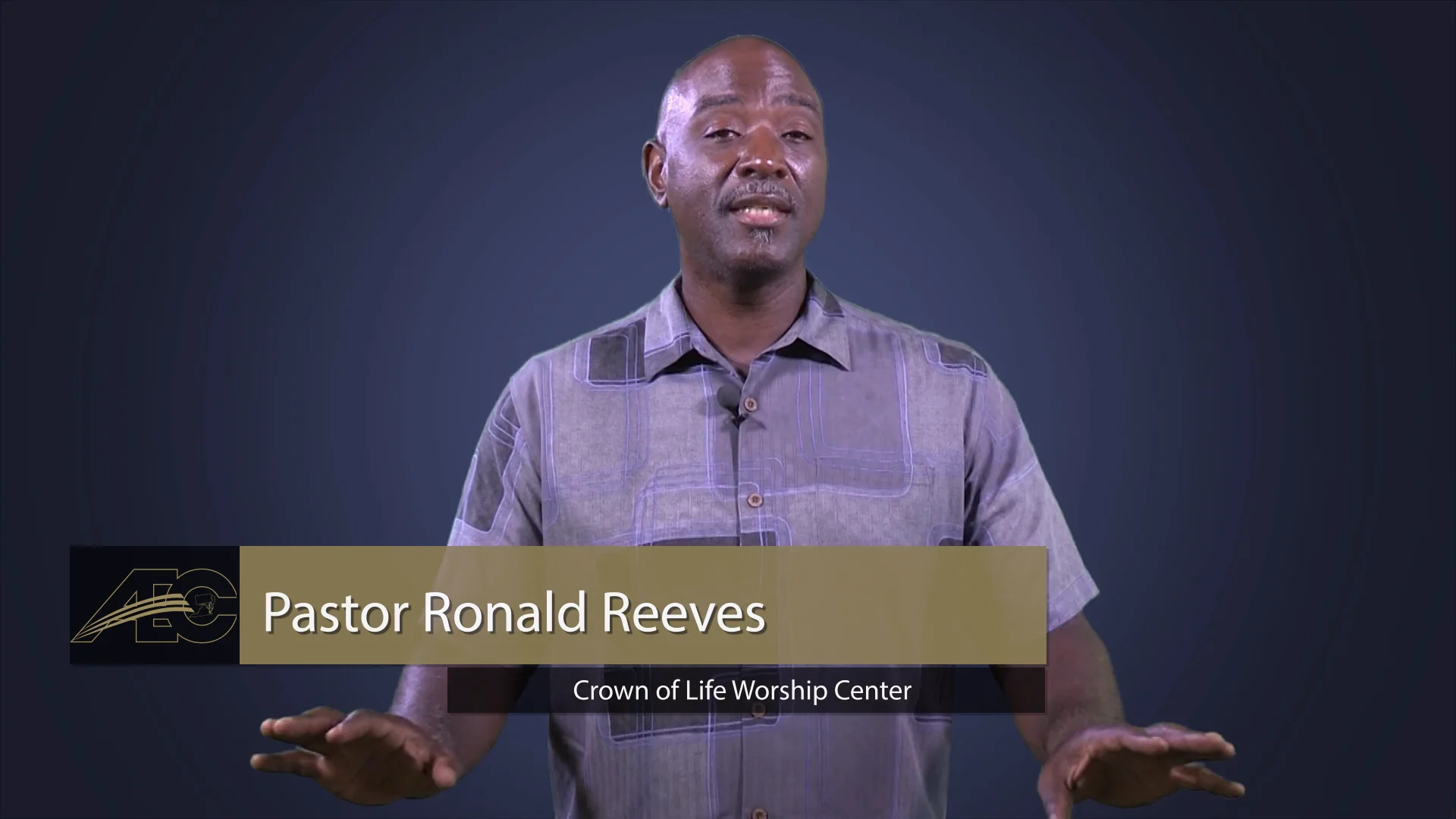 Pastor Ronald Reeves- 5 Levels of Faith Part 1 on Vimeo