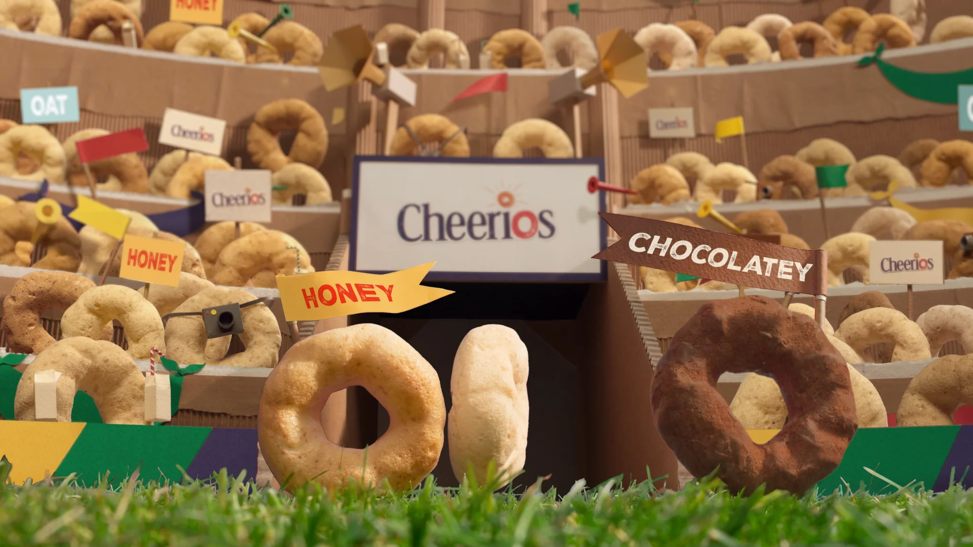 Cereal collection - Cheerios outtake camera collision on Vimeo