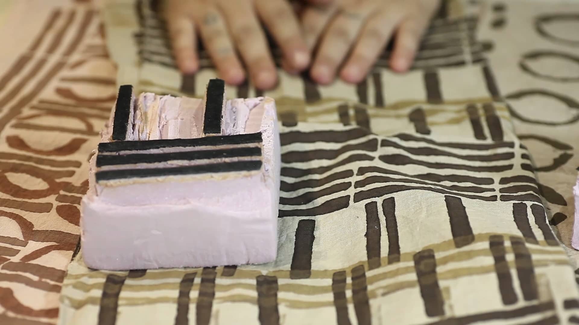 Natural Dyes, Block Printing on Vimeo