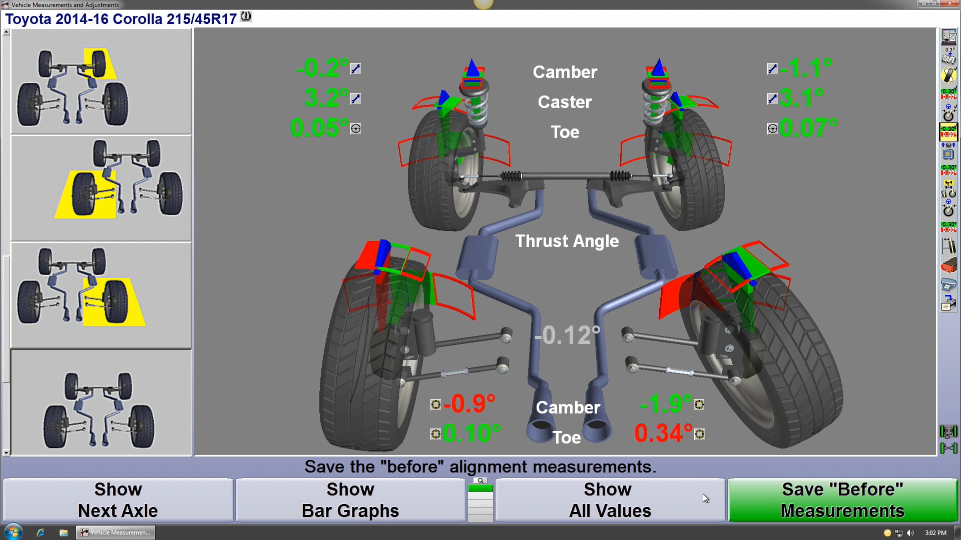 Wheel Alignment Demonstration on Vimeo