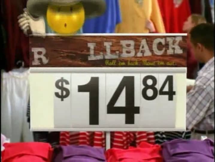 Walmart Smiley Cowboy Rollback on Vimeo