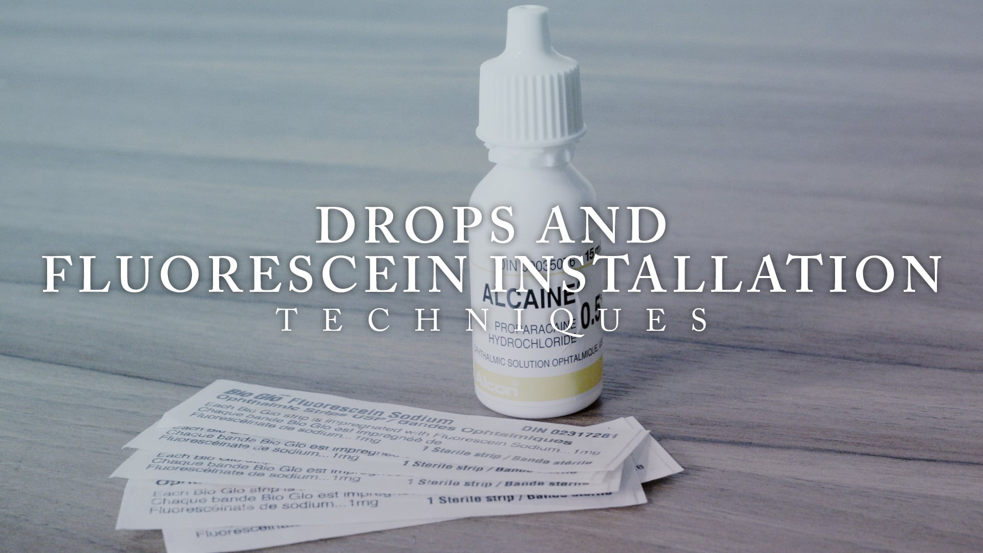 OPHTHALMOLOGY - Video 10 - Drops & Fluorescein on Vimeo