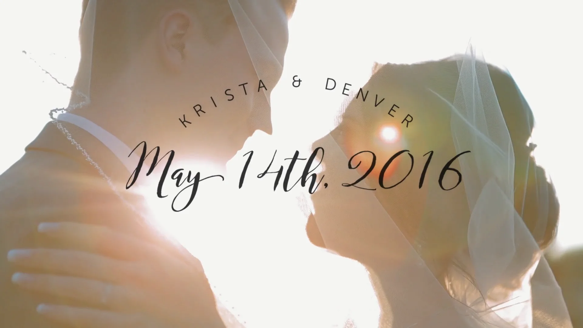 Krista & Denver // Wedding Day Highlight on Vimeo